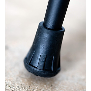 Mons Peak IX Trekking Hiking Walking Poles Replacement Rubber Tips Protectors (4-Pack)