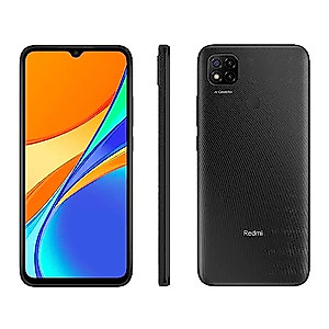 Xiaomi Redmi 9C Smartphone 128GB + 4GB 6.53"HD + Dot Drop Display 5000mAh, Face Recognition AI, 13 MP, Triple Camera (NOT for Verizon Boost Cricket) + (w/Fast Car Charger Bundle) (Midnight Gray)