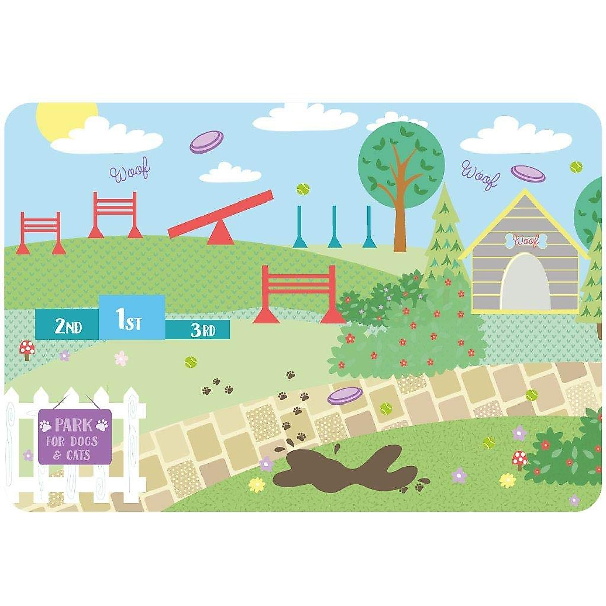 “Pets” 50 pc Magnetic Dress Up Doll Playset-Educational Shape Sorting Game- Dog & Cat Show Scene Book for Toddlers- S.T.E.M. Ages 3+ Montessori Toys for Toddlers Ages 3+ Preschool Creativity Set