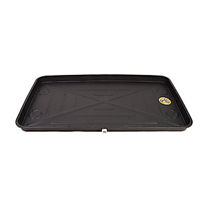 Diversitech A/C Secondary Plastic Condensate Drain Pan, 27" x 48", Black (6-2748L)