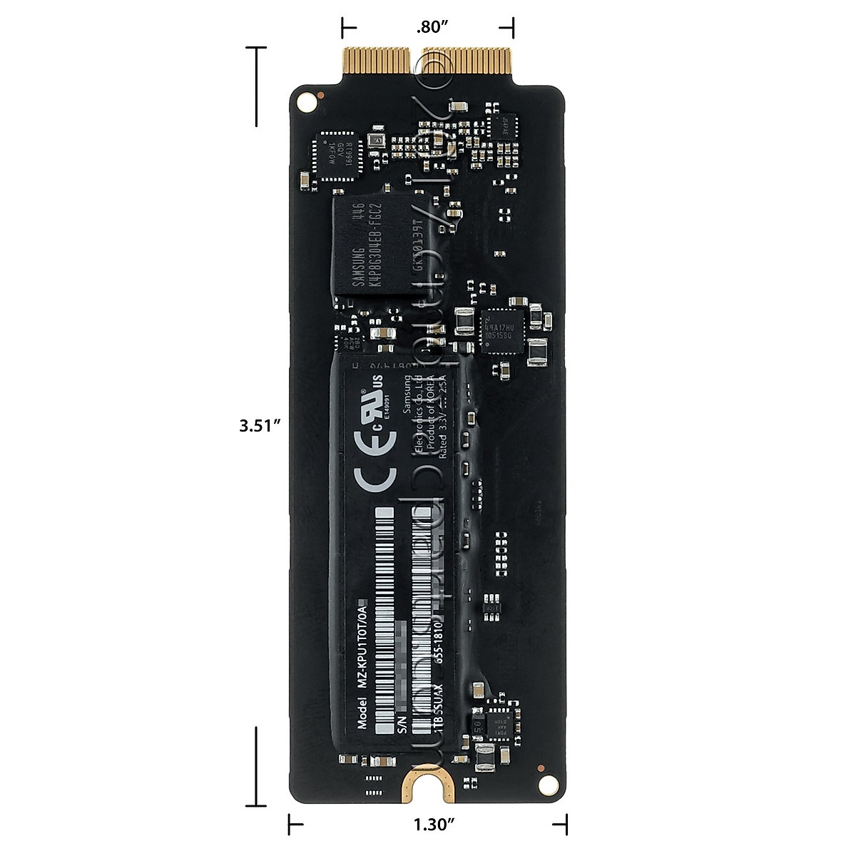 Odyson - 1TB SSD Replacement for Apple MacBook Pro Retina 13" A1502, 15" A1398 (Late 2013-2015)