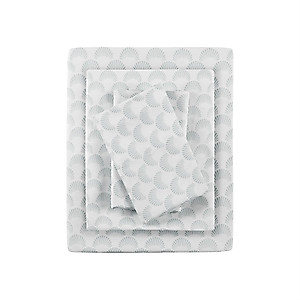 Beautyrest Polyester Printed 10-PC King Comforter Set with Grey BR9144409622-16