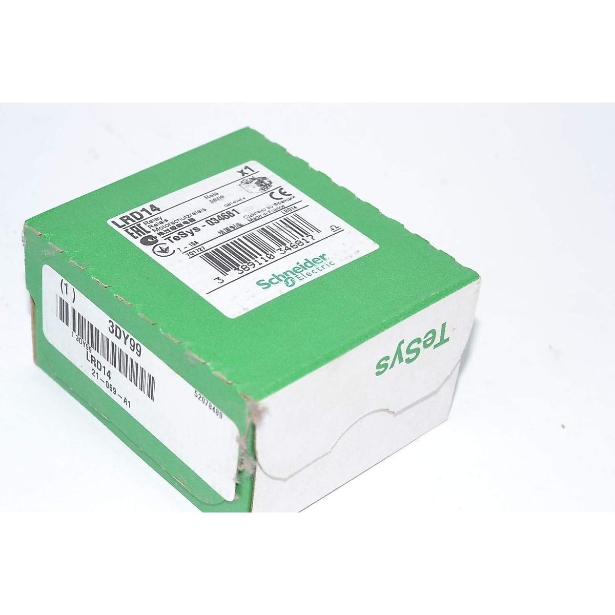 SCHNEIDER ELECTRIC Bimetallic Overload Relay 600-Volt 10-Amp Iec LRD14 Busway Il1 to Il2 Adaptor 1600A Indoor