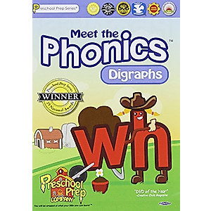 Meet the Phonics - 3 DVD Boxed Set (Meet the Letter Sounds, Meet the Digraphs & Meet the Blends)
