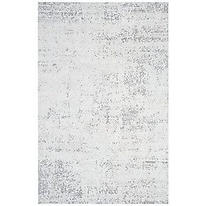 SAFAVIEH Princeton Collection Area Rug - 8' x 10', Beige & Grey, Vintage Distressed Design, Non-Shedding & Easy Care, Ideal for High Traffic Areas in Living Room, Bedroom (PRN716A)