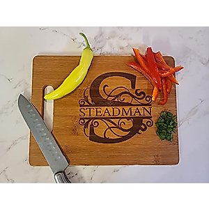 Personalized Bamboo Cutting Board (Horizontal)