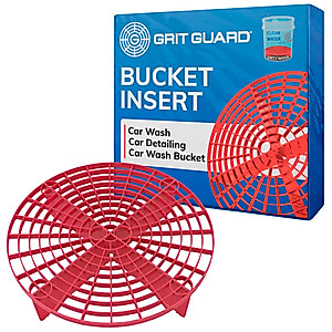 The Grit Guard Insert (Red) - Fits 12 inch Diameter Bucket