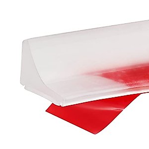 New Collapsible Shower Threshold Water Dam, Self Adhesive Silicone Waterproof Barrier Bathroom and Kitchen Water Strip Dam Shower Guard for Dry And Wet Separation Caulk Seal Strip Edge Trim(TM)