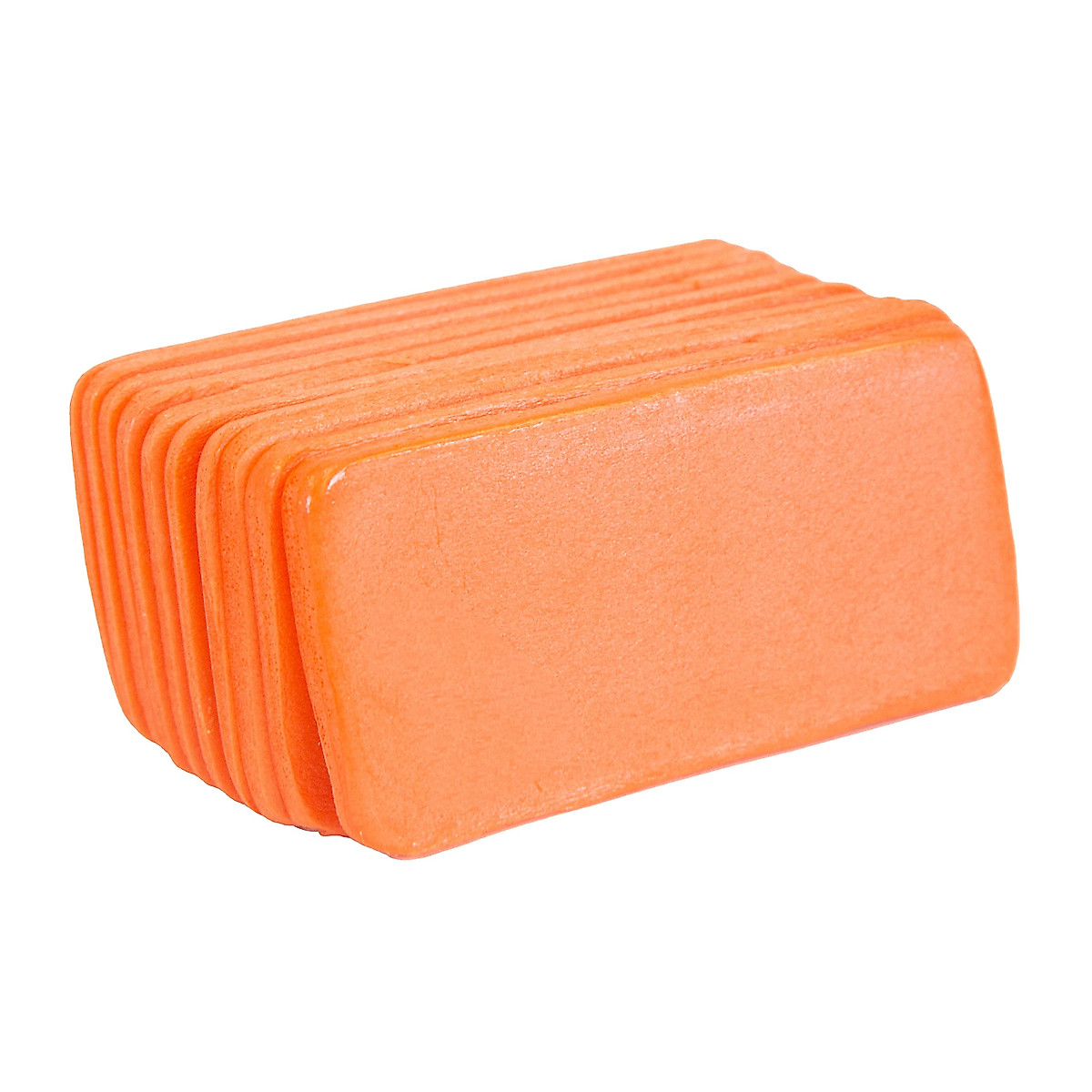 Primacare IS-5202 (Pack of 10) Padded Aluminum Finger Splints, Finger Brace for Pain Relief Sport Injuries, Basketball, Finger Buddy Wraps for Broken, Swollen Fingers or Dislocated Joint, 2", Orange