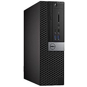 Dell OptiPlex 3040 Computer Desktop PC, Intel Core i5, 8GB RAM, 1TB HDD, MTG New 22 inch LED Monitor, RGB Speaker and Keyboard Mouse, WiFi, Windows 10 Pro (Renewed)