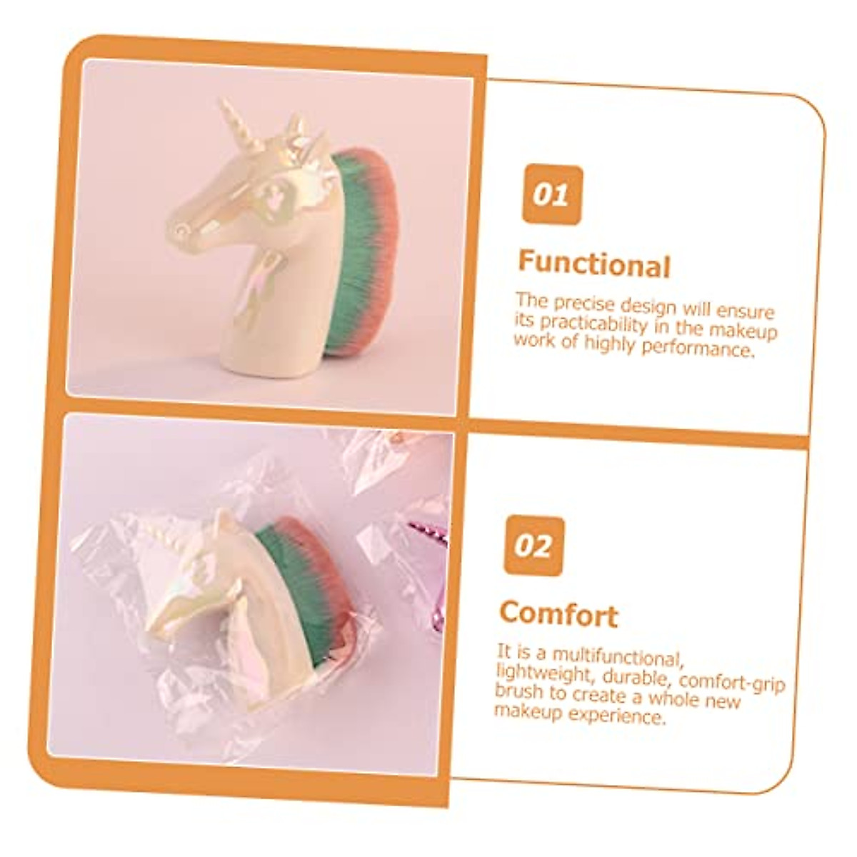 3pcs Nail Dust Cleaning Cosmetic Brushes fake nails with nail glue nail remover nail brush mineral foundation powder Household Cosmetic Brush set artificial fiber