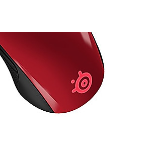 SteelSeries Rival 100, Optical Gaming Mouse - Forged Red