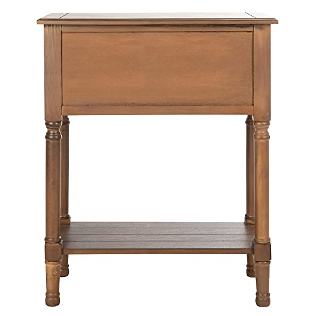 SAFAVIEH Home Collection Primrose Brown 3-Drawer Console Table