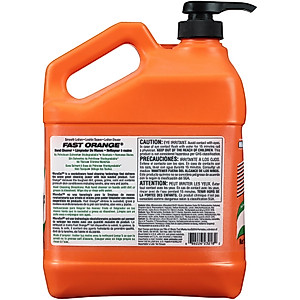 Fast Orange 23218 Smooth Lotion Hand Cleaner with Pump, 1 Gallon