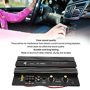 Car Audio High Power Amplifier Board, 12V 1800W Powerful Bass Sub woofer Board Amp for Car Speaker Modification, DIY Module Automotive Stereo Amp Board