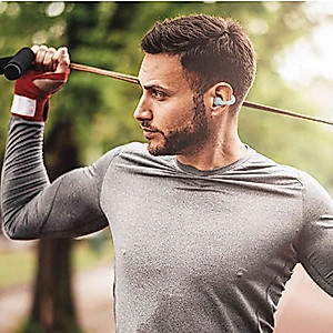 UrbanX UX3 True Wireless Earbuds Bluetooth Headphones Touch Control with Charging Case Stereo Earphones in-Ear Built-in Mic Headset Premium Deep Bass for TCL 30E - White