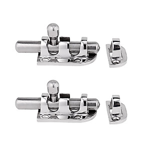 Dovewill Pack of 2 Boat/Marine Barrel Slide Bolt Door Cabin Latch Heavy Duty 316 Stainless Steel