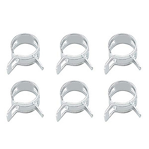 In Line Fuel Gas Filter Shut Cut Off Valve Clamp Fuel Filters Replacement Part Lawn Mower Clamps Garden Brush Cutter Lawnmower Sets for Garden and Agricultural