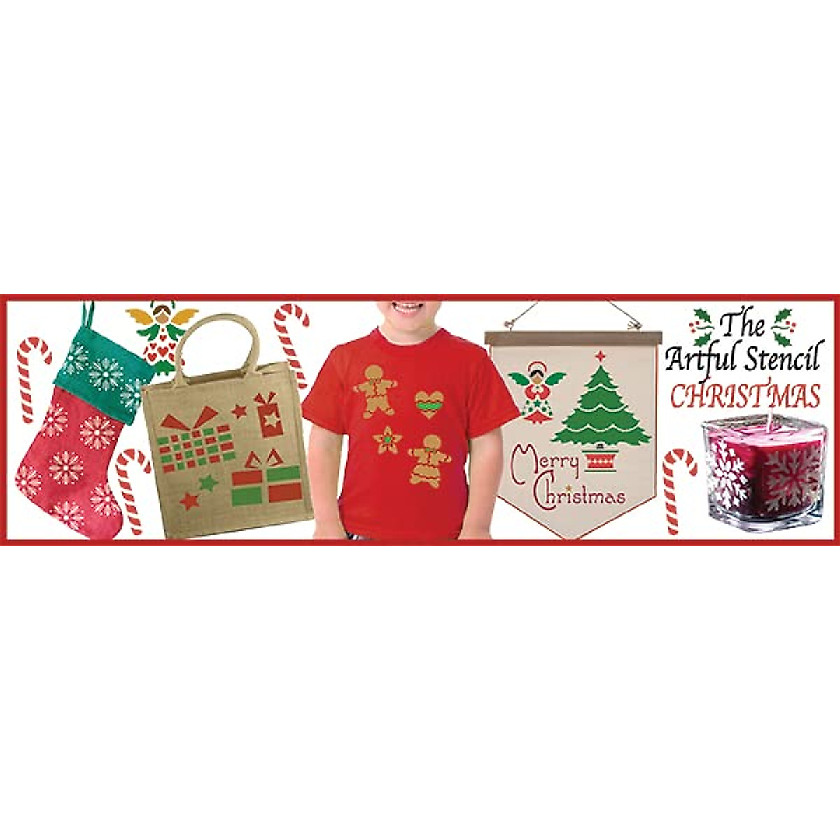 Dove Stencil - Holiday Decoration Stencil for Painting Christmas Cards Ornaments Winter Art DIY Art & Craft Reusable Sturdy Flexible Template 10 mil Plastic Mylar - The Artful Stencil