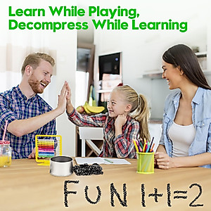 Magnetic Balls, Adult Fidget Toys, Crags Ferrite Putty Stones, Magnetic Fidget Toy, Mini Magnetic Balls, Magnetic Beads Cool Desk Gadgets, Metal Putty Fidget Magnets Gift for Adults (Black, 1000 PCS)