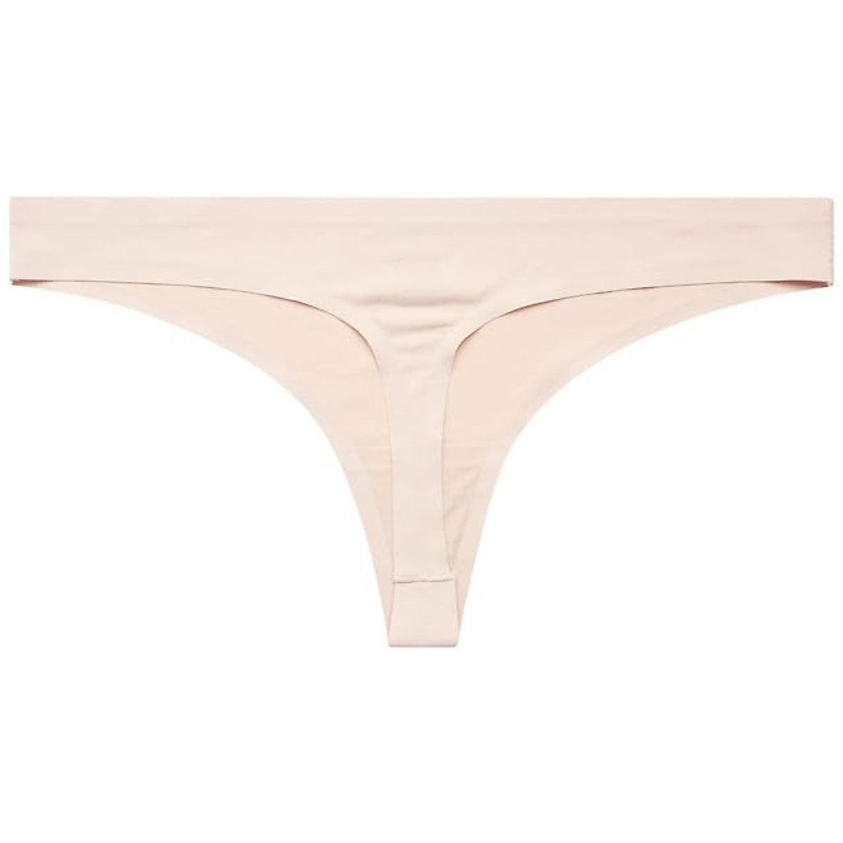 Vince Camuto Women's Thong Underwear - 5 Pack/10 Pack Ultra Soft & Sexy Lingerie - Breathable Panties for Women, Size Medium, Rose Assorted (5 Pack)
