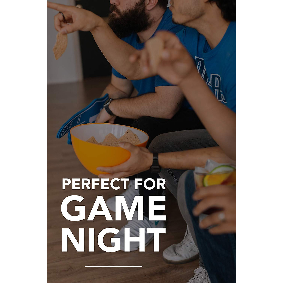 Final Touch Hole-In-One Whiskey/Cocktail Golf Tumbler Sports Glasses with Square Ice Mould - 12oz (350ml) (FTA6655)