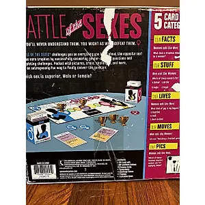 Battle of the Sexes Adult Board Game - Funny Card Games for Adults - Trivia Game Pitting the Men Against the Women - Great for Parties and Couples' Night - 2 or More Players - Ages 16 and Up
