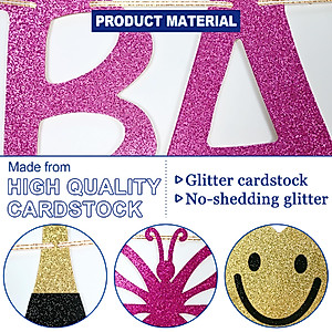 Bach to the Y2K Banner, 2000s Bachelorette Party Banner, Back to the 00s Party Decorations, Miss to Mrs, Retro Y2K Bridal Shower Banner, Throwback Early 2000s Party Decorations, Hot Pink Glitter