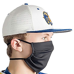 Rawlings | Sports Performance Face Mask | Youth/Small | Head Strap | Black