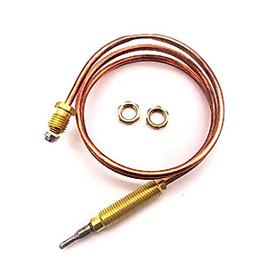 KBZ Propane BBQ Grill, Firepit, Fireplace Heater Universal Gas Thermocoupler Sensor M8x1 Thread (Length 600mm/24inch)