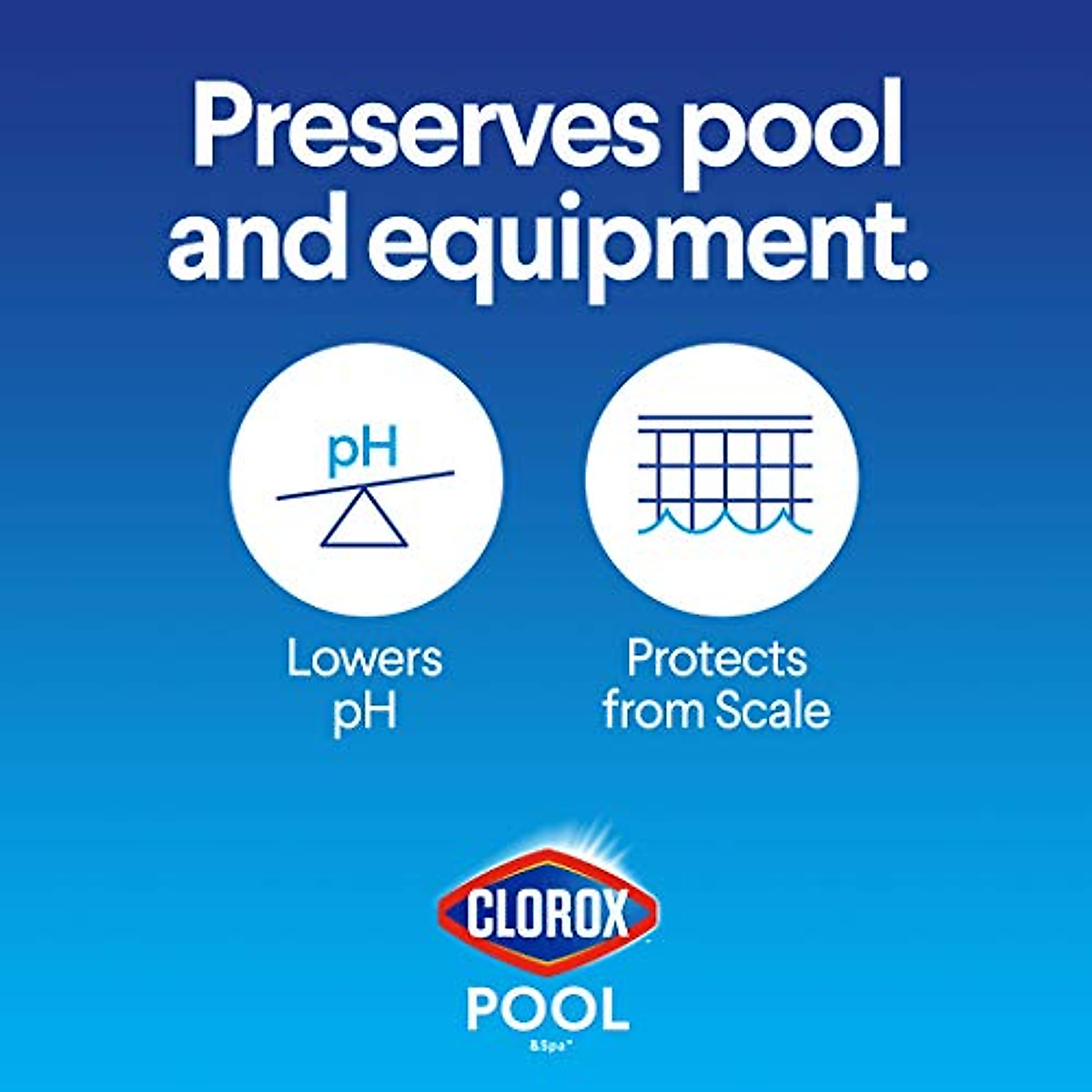 Clorox Pool&Spa 12105CLX pH Down, 5 lb