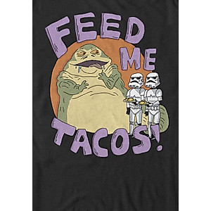 Star Wars Men's Warner Bros Amortentia Premium Soft Hand Solid Tee, BLACK, small