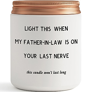 Mother in Law Gifts- Birthday Mothers Day Christmas Gifts for Mother in Law from Daughter in Law- Funny Mother in Law Wedding Gifts from Son in Law- Candle Gifts for Boyfriends Mom