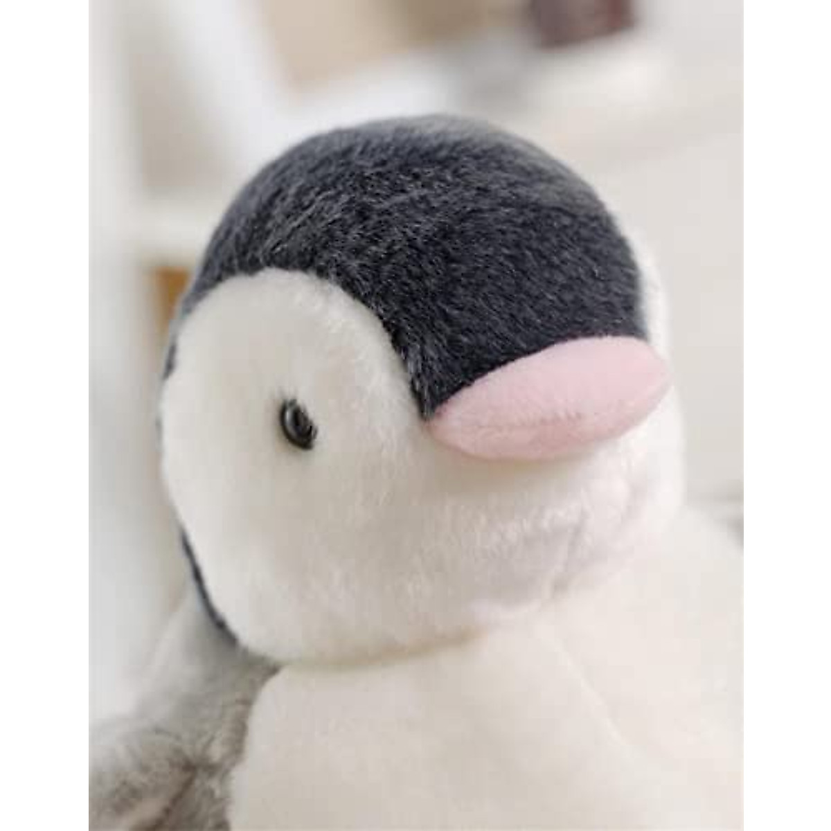 Wenini Penguin Plush Toy, Penguin Soft Plush Toy Voice Stuffed Animated Animal Doll Gift