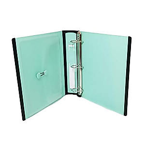 Staples (TM) Better Binder, 1.5 Inch, 400 Sheet Capacity, 3 D-Rings, Light Green