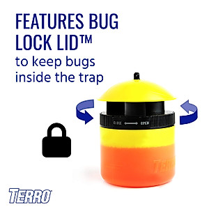 Terro T512 Reusable Wasp & Fly Trap, 1 Pack
