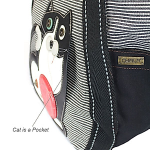 Chala Fat Cat Carryall Zip Tote
