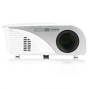 Pyle Video Projector 1080p Full HD Digital Multimedia Mini Home Theater Cinema - Compact, Portable with Remote, LCD Led Lamp Display Screen, HDMI & USB Inputs for TV, Laptop, PC & Computer - (PRJG95)