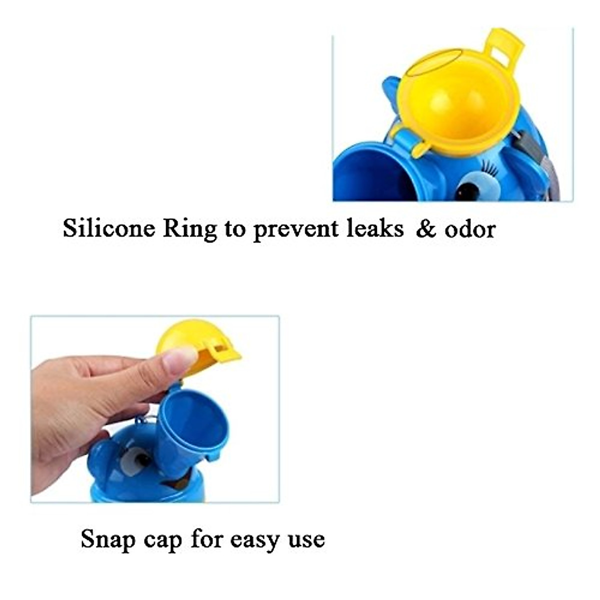 TRAVEL AID Portable Emergency Urinal Toilet Potty for Baby Child and Kids Car Travel and Camping and Toddler Pee Pee Training Cup for Boys