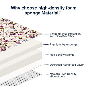 Vibe bear Baby Play Mat 71" X 59", Premium Thicker Foam One-Piece Crawling Mat, Extra Large Anti- Slip Crawling Mat Activity Playmats for Babies,Toddlers, Infants, Play & Tummy Time