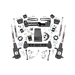 Rough Country 6" Suspension Lift Kit for 2001-2010 Chevy/GMC 2500HD 4WD - 29730A