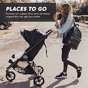 Baby Jogger City Mini GT2 All-Terrain Travel System | Includes City GO 2 Infant Car Seat, Jet