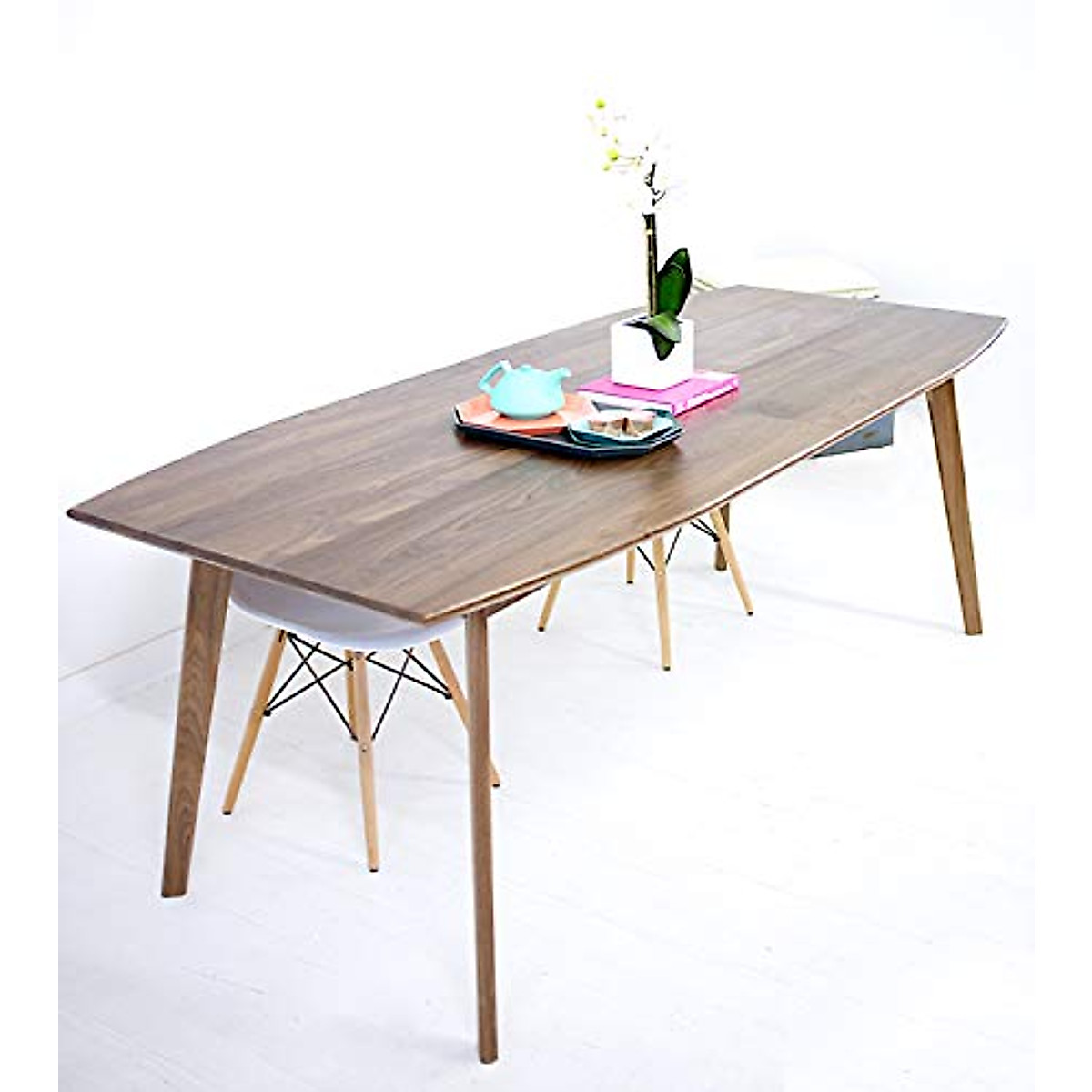 Modern Walnut Dining Table" The Santa Monica Extension"
