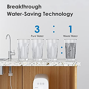 Waterdrop WD-G3P800-N2RO Filter, Replacement for WD-G3P800-W Reverse Osmosis System, 2-year Lifetime, Reduce PFAS