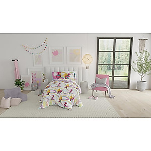 Franco DreamWorks Trolls 3 Band Together Kids 5 Piece Bedding Super Soft Reversible Comforter and Sheet Set with Sham, Twin, (Officially Licensed Product)