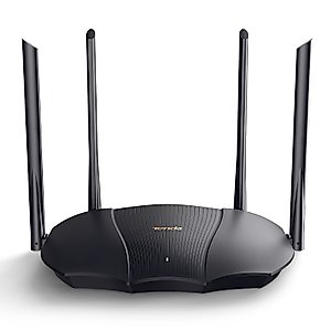 Tenda WiFi 6 AX3000 Smart WiFi Router, Dual Band Gigabit Wireless Internet Router, AX Router with 4 Gigabit Ports, OFDMA+MU-MIMO, Parental Control+Remote Control, Easy App Setup, IPV6&WPA3, RX9(White)