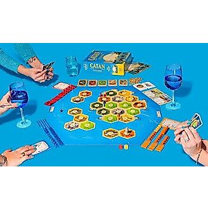 CATAN Seafarers Board Game Expansion - Explore, Settle, and Conquer New Isles! Strategy Game, Family Game for Kids and Adults, Ages 10+, 3-4 Players, 60 Minute Playtime, Made Studio