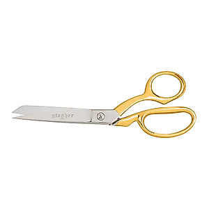 Fiskars Gingher 8 Inch Goldhandle Knife Edge Bent Trimmers