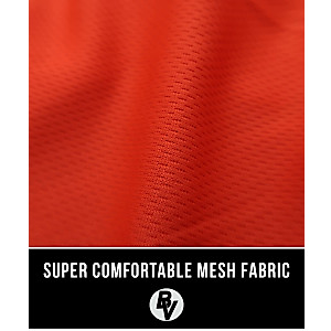 BROOKLYN VERTICAL Pack of 5 Men’s Mesh Athletic Basketball Quick Dry Shorts with Pockets for Gym, Running & Workout (as1, alpha, l, regular, regular, Combo A)