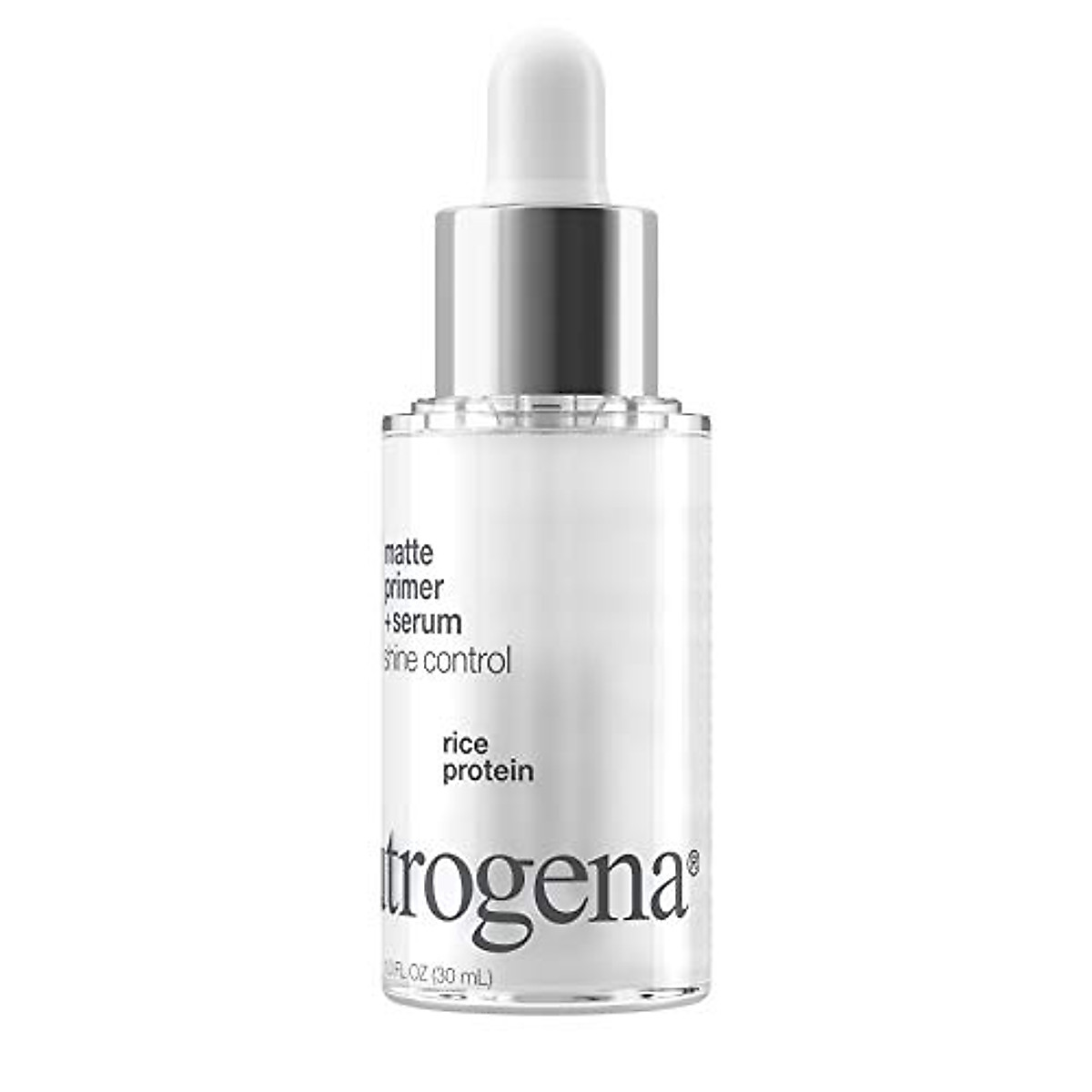 Neutrogena Shine Control Matte Booster Face Primer & Serum, Skin-Mattifying Serum-to-Primer with Rice Protein, Absorbs Excess Oil & Keeps Skin Shine Free, 1.0 fl. oz